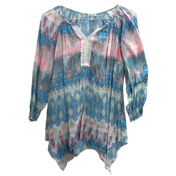 Spense | Tops | Spense Womens 34 Sleeve Blouse Size Xl | Poshmark